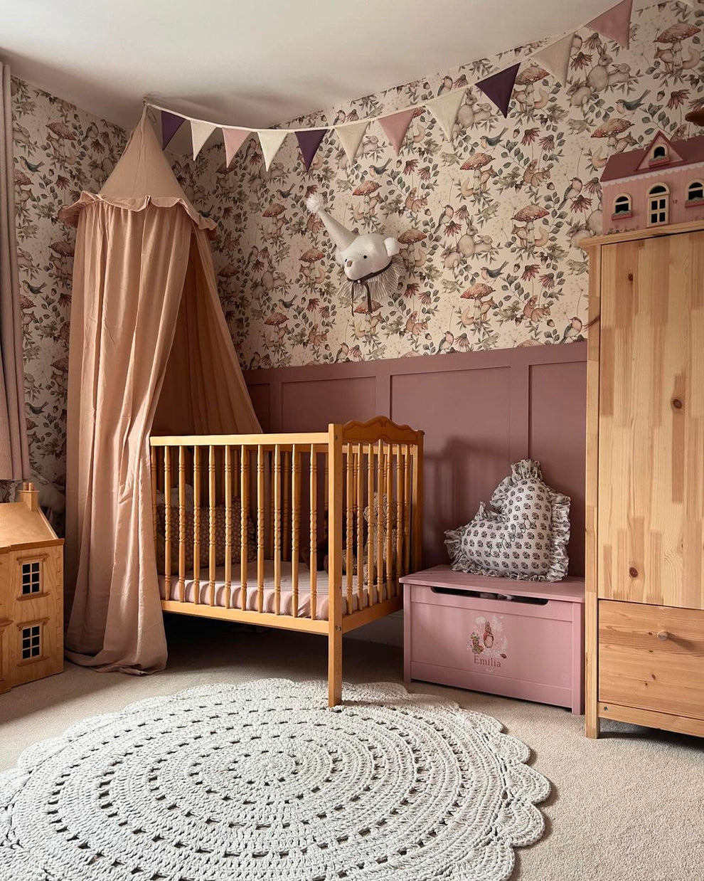 Wonder Space | Sweet Ruffle Canopy | For Baby & Toddler | Nursery Room ...