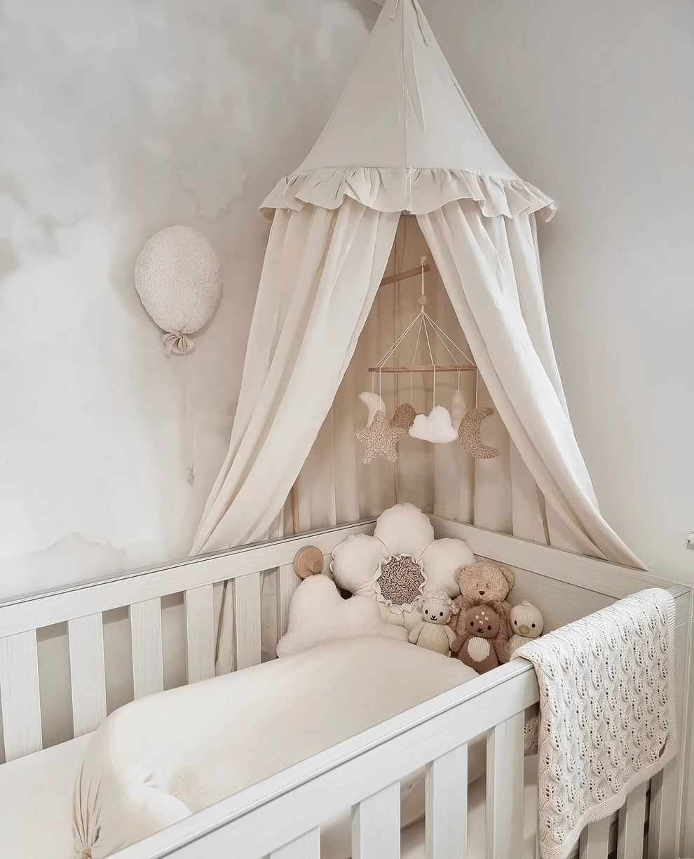 Wonder Space | Sweet Ruffle Canopy | For Baby & Toddler | Nursery Room ...